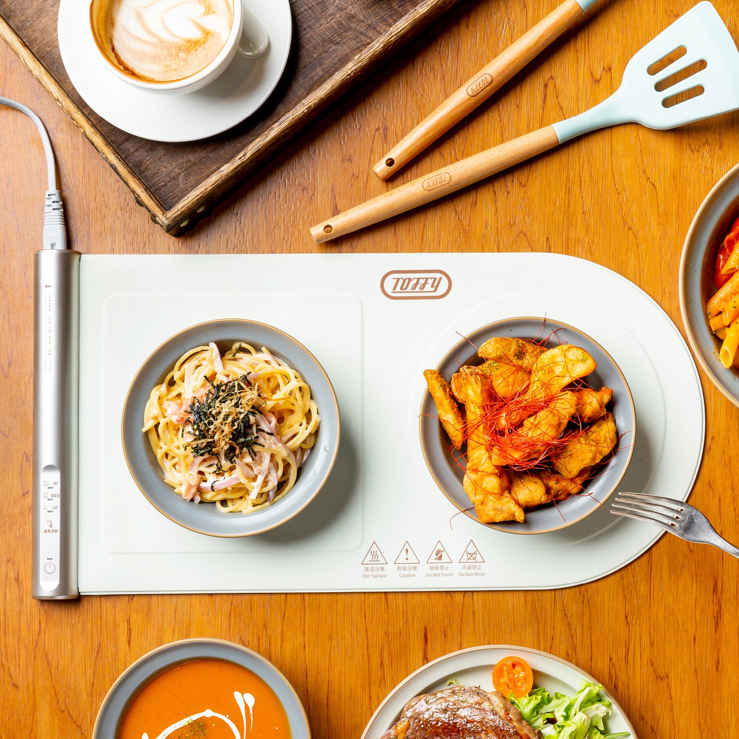 Toffy Multi-Function Warming Mat 多功能保溫墊 (2個發熱範圍) K-TWM2-AW